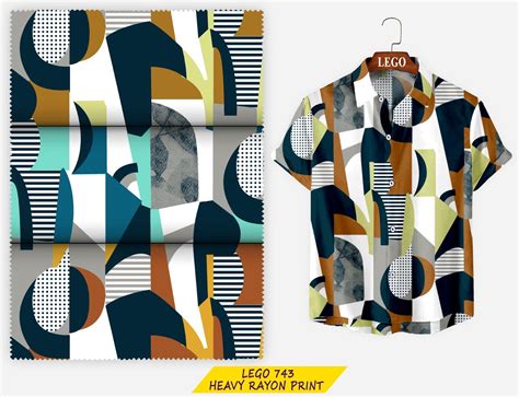 Man Pattern Design Mens Clothing Pattern Design Casual Shirt
