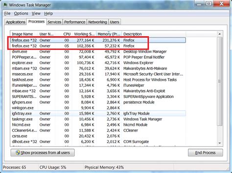 Why Does Task Manager Show Firefox Hopperfastpower