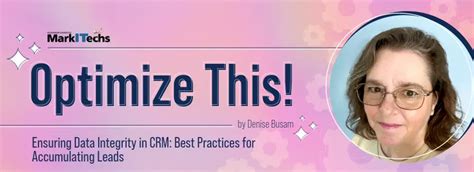 Ensuring Data Integrity In Crm Equilibrium Consulting