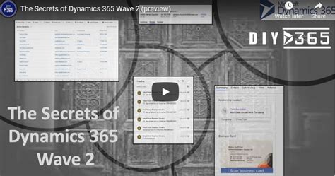 Dynamics 365 Diy D365