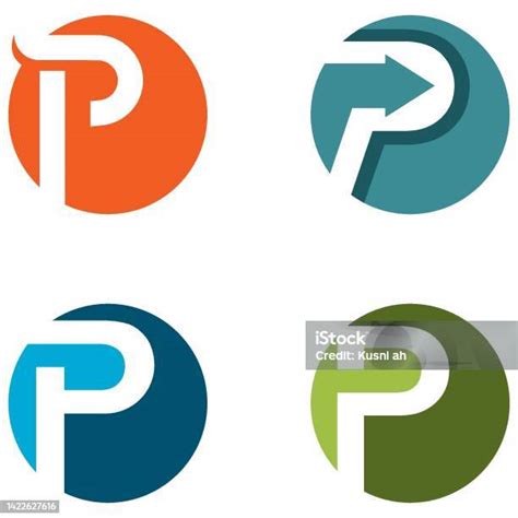 P 레터 로고 템플릿 로고 벡터 아이콘 일러스트레이션 개념에 대한 스톡 벡터 아트 및 기타 이미지 개념 광고 금융 Istock
