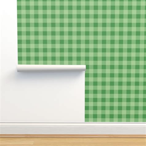 New Isabelle Check Wallpaper Spoonflower
