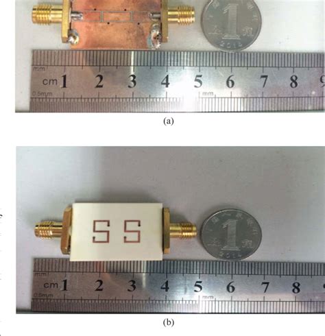 Figure 5 From A Miniaturized Coplanar Waveguide Band Pass Filter Using