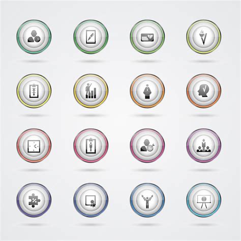 Premium Vector Assembly In Flat Style Icons Theme Business Vector Image
