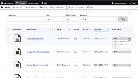 Drupal Collabora Online And Collabora Office