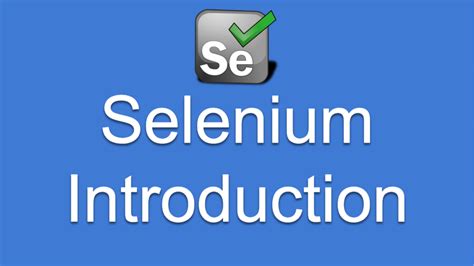 Selenium Introduction Automation Step By Step