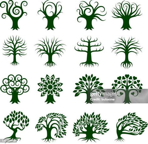 Simplified Tree Photos And Premium High Res Pictures Getty Images