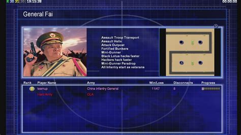 candc generals zero hour aod 1 player only general s powers youtube