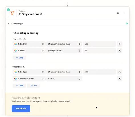 how to add logic and filters to zaps to close deals zapier