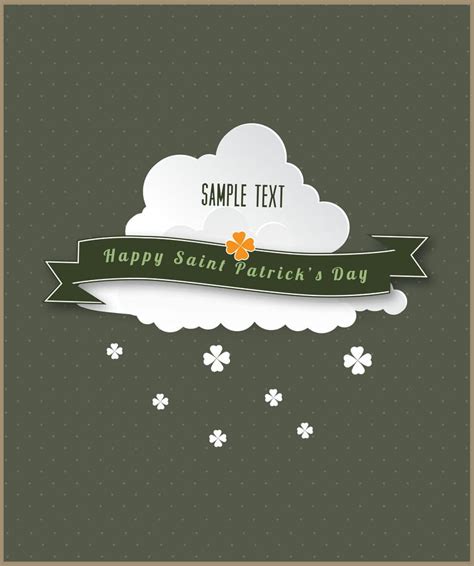 세인트 패트릭 데이 벡터 Eps Ai Uidownload
