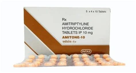 Amitriptyline Hydrochloride 10 Mg At ₹ 22 Strip Elavil In Nagpur Id 2855623419273