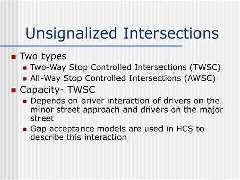Ppt Highway Capacity Software Powerpoint Presentation Free Download