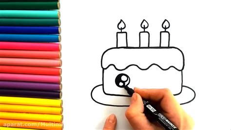 آموزش نقاشی ساده کودکانه برای بچه ها نقاشی آسان سرگرمی کودک جعبه