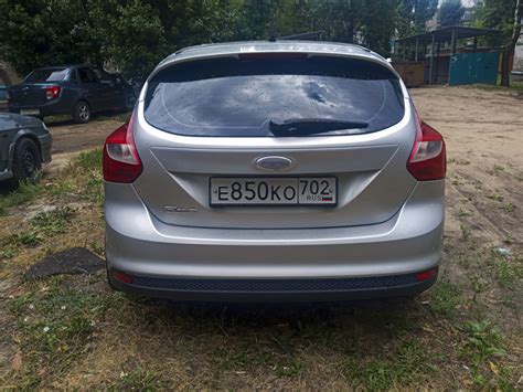 Легкая тонировка задних фонарей + бока — Ford Focus III Hatchback, 1,6 ...