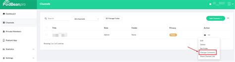 Managing Comments On Your Podcast Site Podbean Support