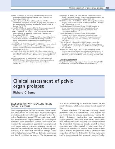 Evidence Based Physical Therapy For The Pelvic Floor Bridging Science And Clinical Practice