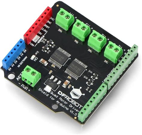 Mikrokontroler Dfrobot Tb6612 Quad Motor Driver 4x Sterownik Silników