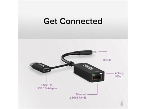 Plugable G Usb C And Usb To Ethernet Adapter In Adapter Compatible With Usb C