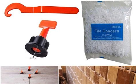 Yiyatoo 100pcs Tile Leveler Spacers And 500pcs 2mm Tile Spacer Tile Leveling System With Special