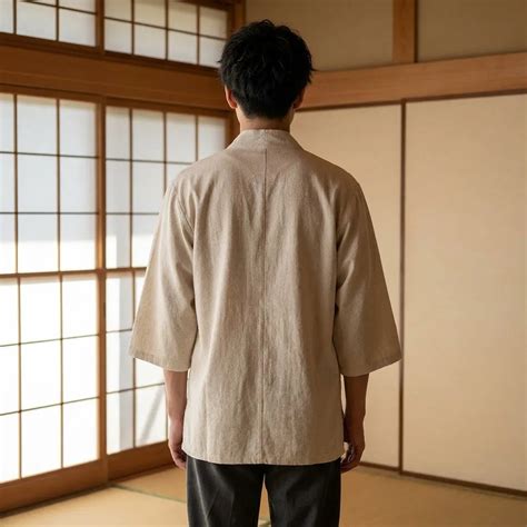 Japanese Clothing Mens Kimono Haori Jinbei Sukajan Kimurakami