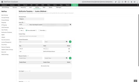 How To Integrate Telegram Withwebhooks In Netflow Analyzer Manageengine