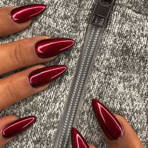 Tinseltown Fame P141 Semi Sheer Dark Red With Glitter Nail Polish Artofit