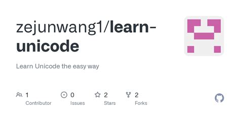 Github Zejunwang1learn Unicode Learn Unicode The Easy Way