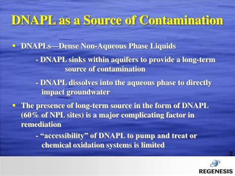 Ppt Biological Treatment Of Residual Dnapl Powerpoint Presentation