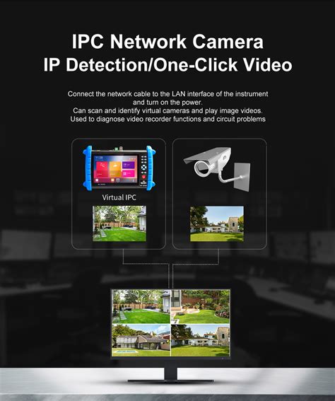 Noyafa Nf Ipc722 Atchs Ipc Cctv Tester 7 Inch 4k Multi 8mp Ahd Cvi Tv