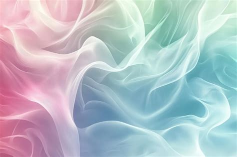 Serene Pastel Swirls Elegant Abstract Background Design With Soft Color