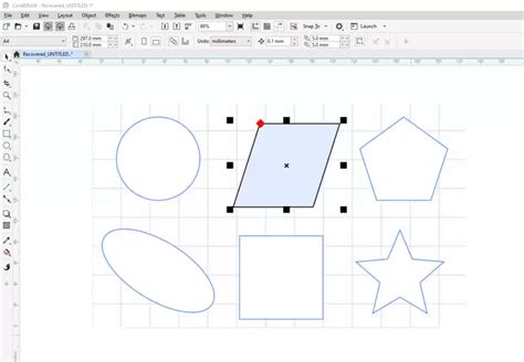 mastering shape manipulation in coreldraw a step by step guide