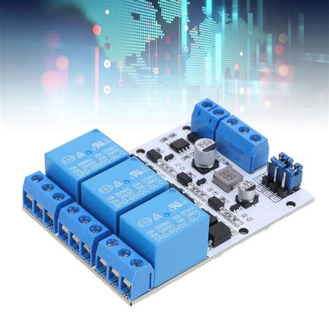 Sudi GPIO Relay Module Efficient Contro Easy Integration 3 Channel Over Current Guard Adjustable