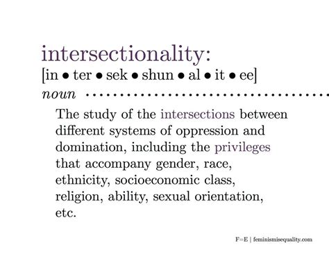 Intersectionality Definition