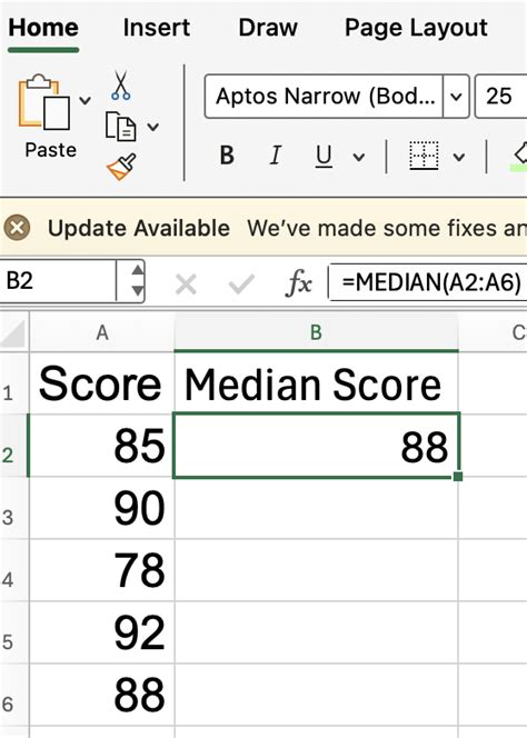How To Find Median In Excel The Easy Way And The Long Way Datacamp