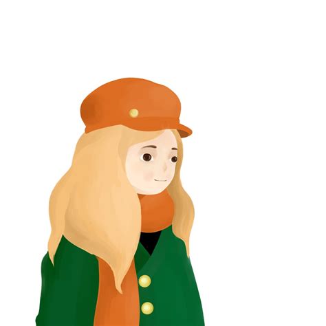 Иллюстрация Девочка в кепке