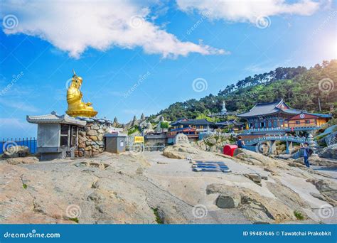 Haedong Yonggungsa Temple In Busan Korea Editorial Photo Image Of