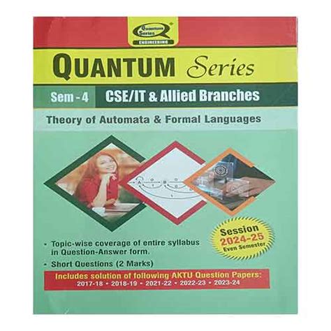 Quantum Series Theory Of Automata And Formal Languages 2025