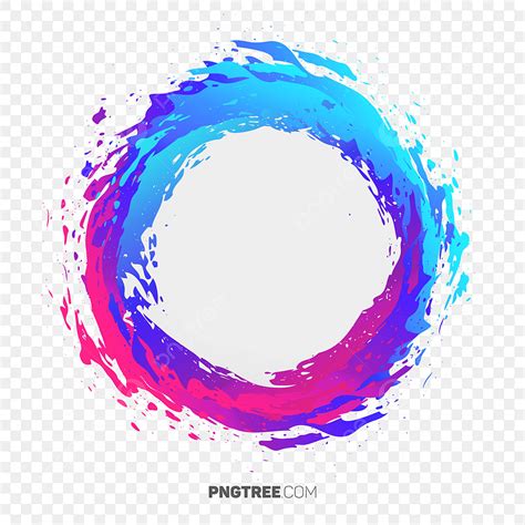Abstract Gradient Png Image Abstract Circle Gradient Tone Background Frame Pastel Square Png