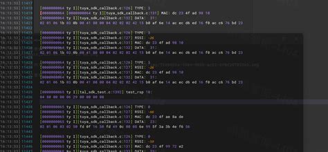 TuyaOS BLE SDK For TLSR8250 蓝牙Scan能力使用说明 Tuya Developer Forum