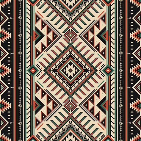 Native Pattern Ethnic Pattern Indian Aztec Tribal Geometric Mexican Ornament Textile Fabric
