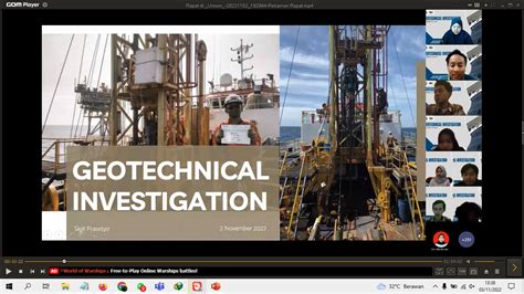 Alumni Share Experiences In A Public Lecture Geotechnical Investigation Geology Engineering