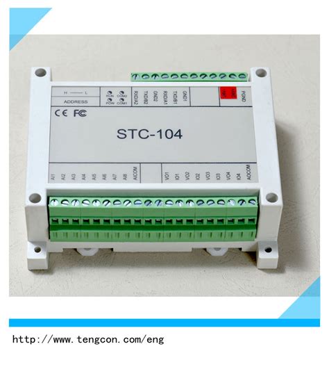 Analog Input Output Module Stc 104 8AI 4AO With RS485 Modbus RTU I O Module And Modbus RTU