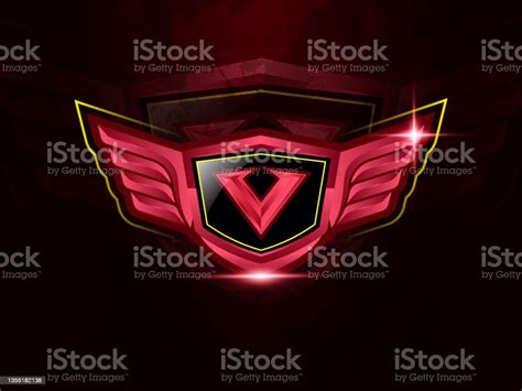 게임 트위치 유튜브 벡터 로고 템플릿을 위한 날개가 있는 초기 문자 V 0명에 대한 스톡 벡터 아트 및 기타 이미지 0명