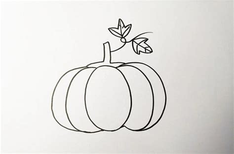 儿童简笔画南瓜的画法视频（共18张） 简笔画图片大全