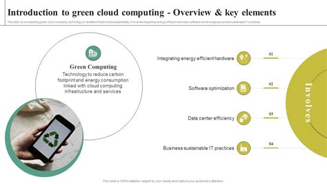 Adopting Green Computing For Attaining Introduction To Green Cloud Ppt Slide