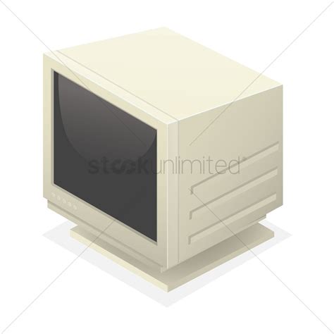 Old Computer Vector At Collection Of Old Computer