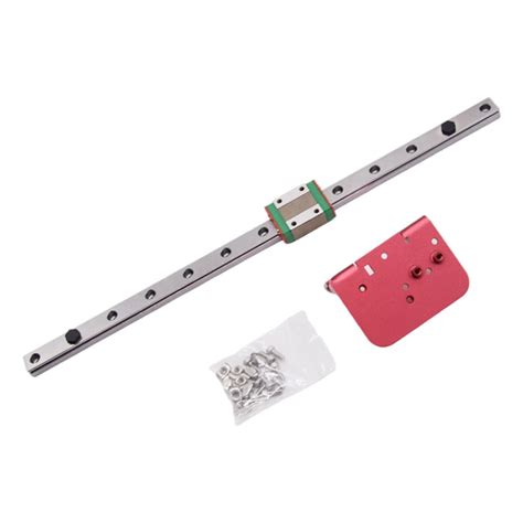 Linear Rail X Axis X Axis Upgrade Kit 310 375mm With Blackplane For 3d Printer