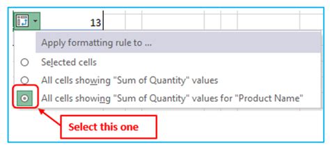 How To Apply Conditional Formatting To Pivot Tables Resource