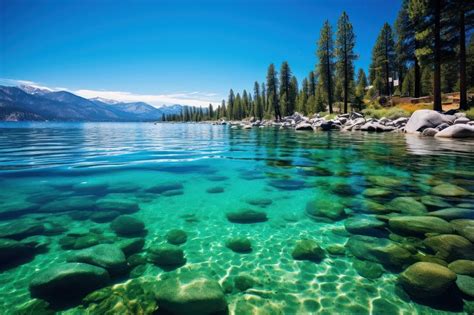 Lake Tahoe Landscape Outdoors Nature Premium Photo Rawpixel