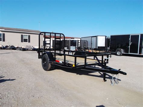 New 2026 Jandc Trailers 5x10 Utility Trailer Atv Golf Cart Trailer